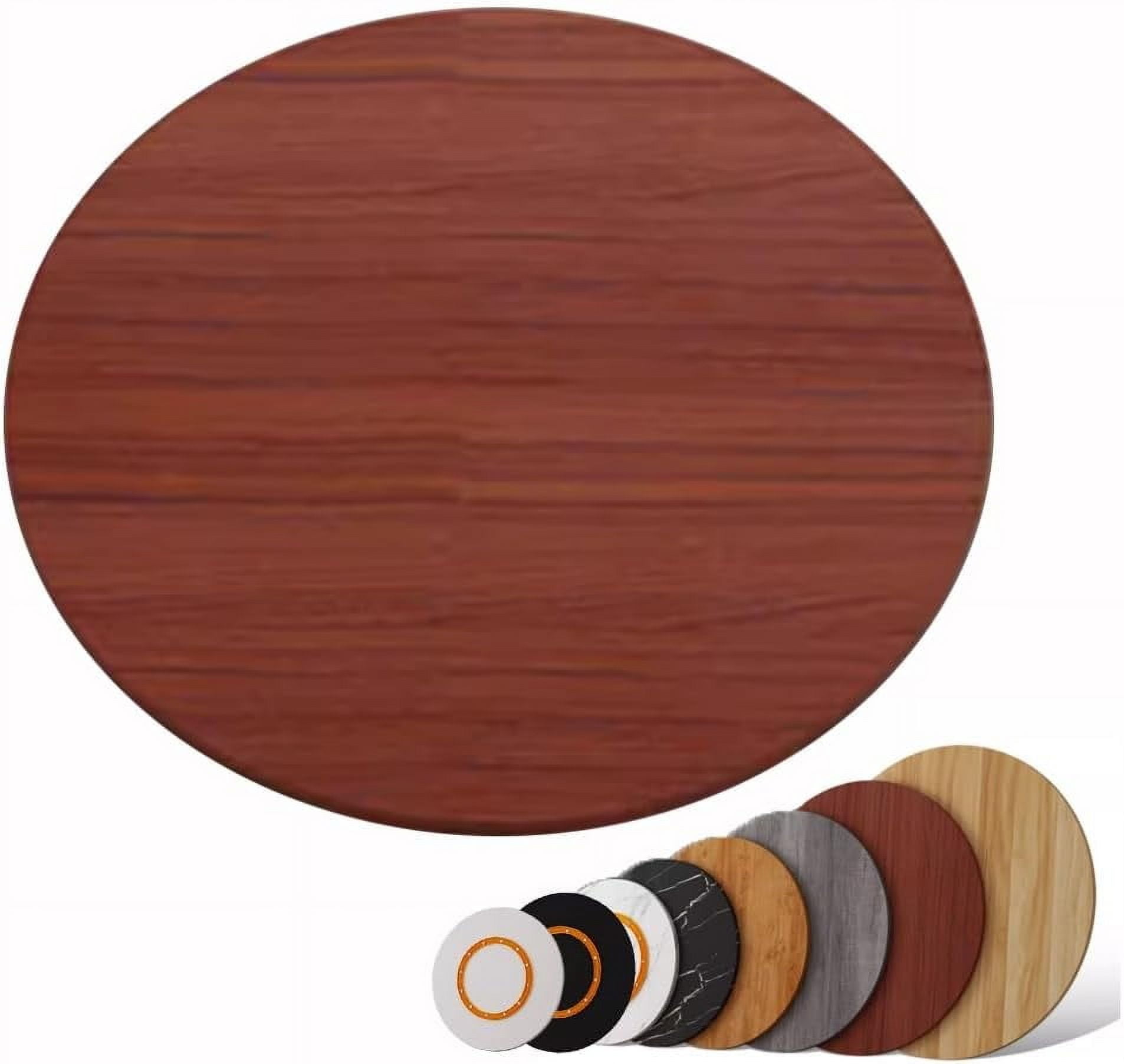 30in 24in 28in Solid Wood Rotating Tray Turntable Dining Table Lazy ...