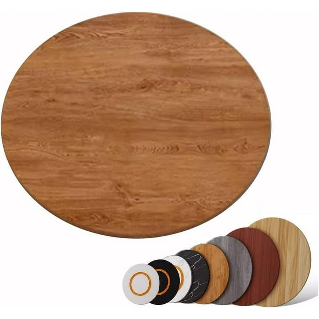 30in 24in 28in Solid Wood Rotating Tray Turntable Dining Table Lazy ...