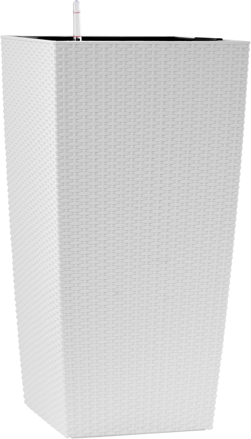 30in Tall Large Plant Pots Planter-Self-Watering Indoor/Outdoor ...