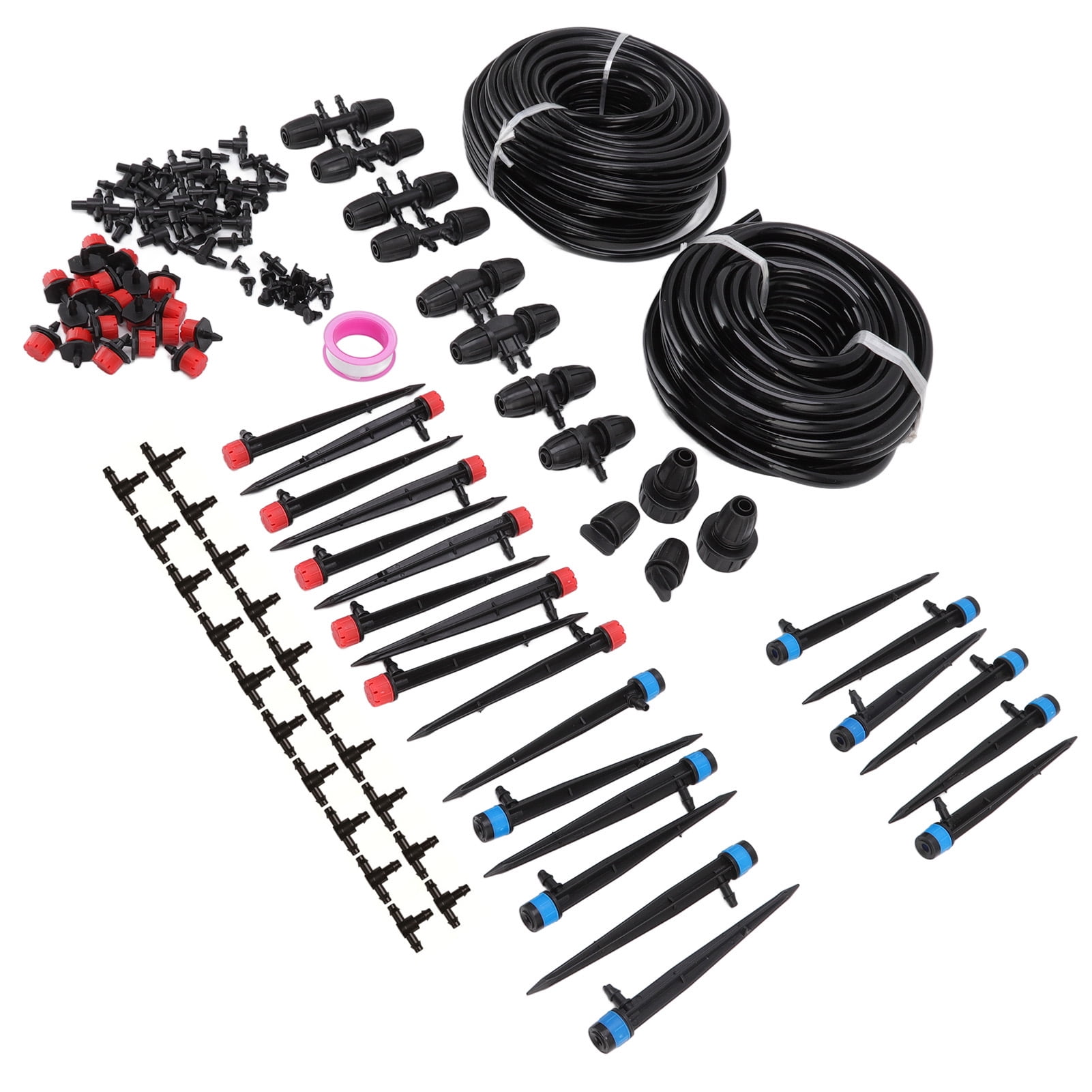 30m 4/7 Garden Automatic Drip Irrigation Kit With Adjustable Sprinklers ...