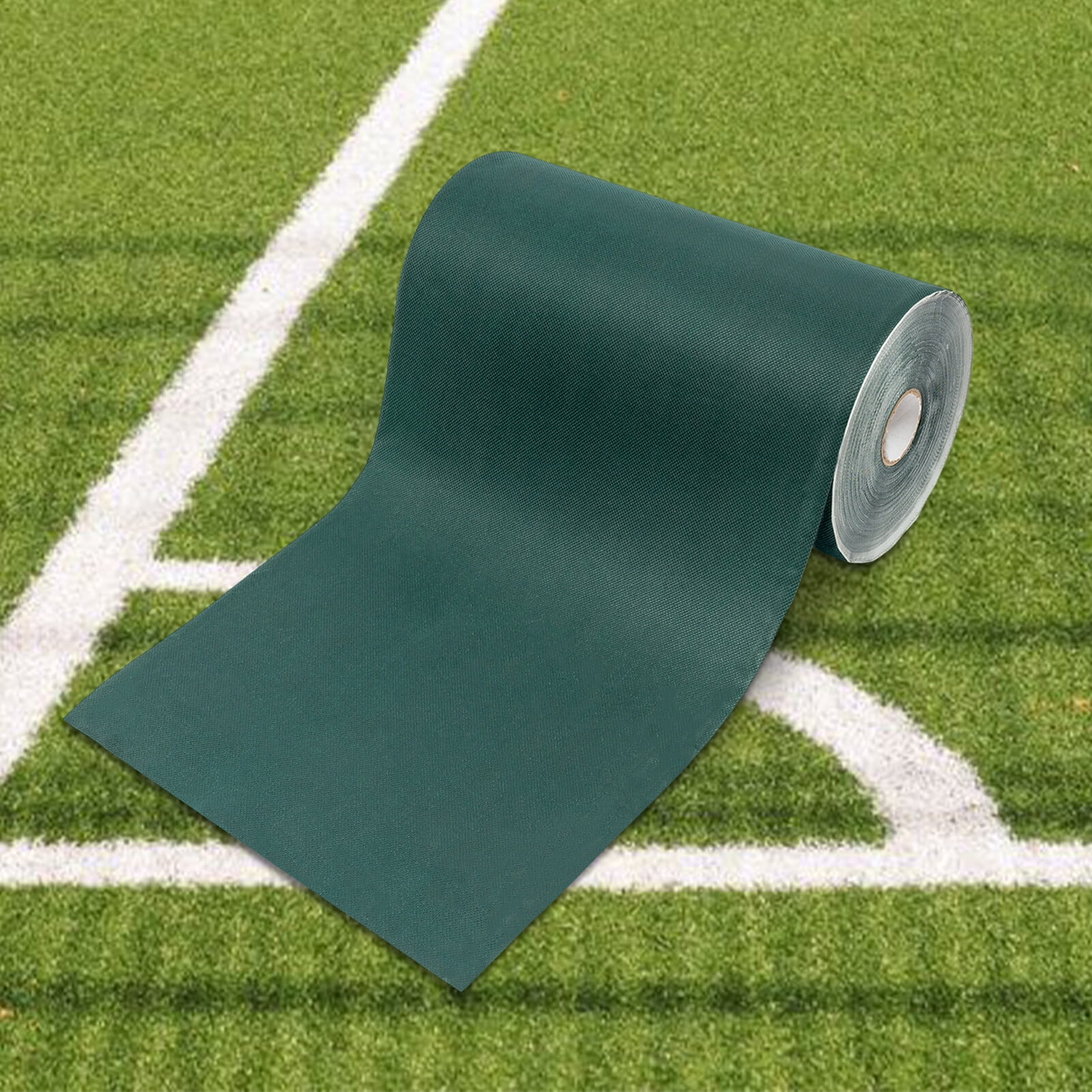 30m Green Rectangular Self-Adhesive Artificial Grass Tape Weather ...