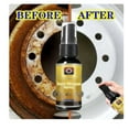 Automotive 30ml Car Rust Remover Spray, Metal Surface Chrome Paint ...
