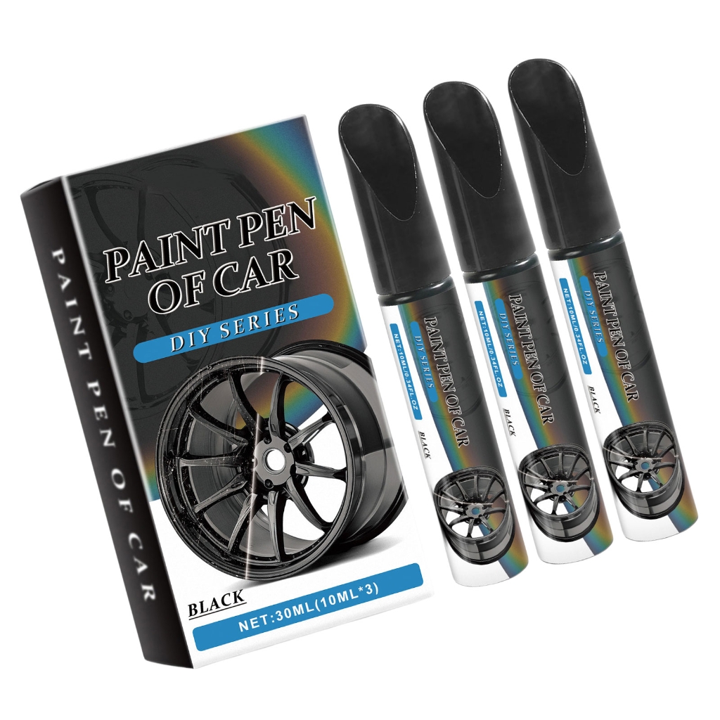 30ml Car Wheel Paint Repair Pen Car Wheel Scratch Remover Pen Black ...