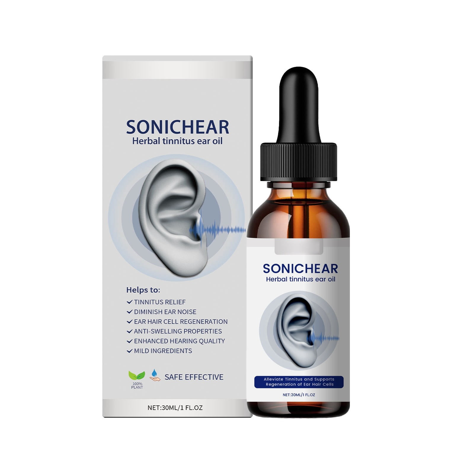 30ml Ear Care Oil Gently Cleans Earwax And Gently Moisturizes The Ear ...