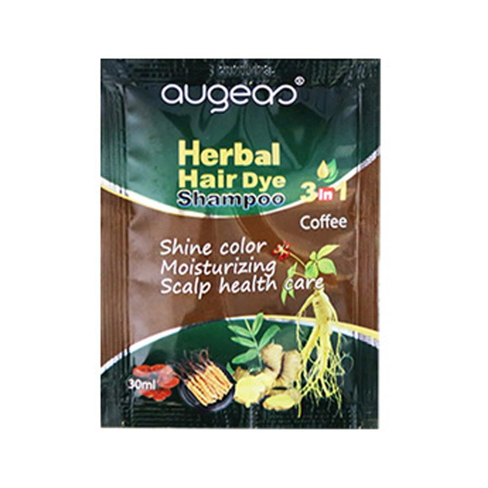 30ml Herbal Hair Dye Shampoo Shine Color Moisturizing Health Care NEW ...