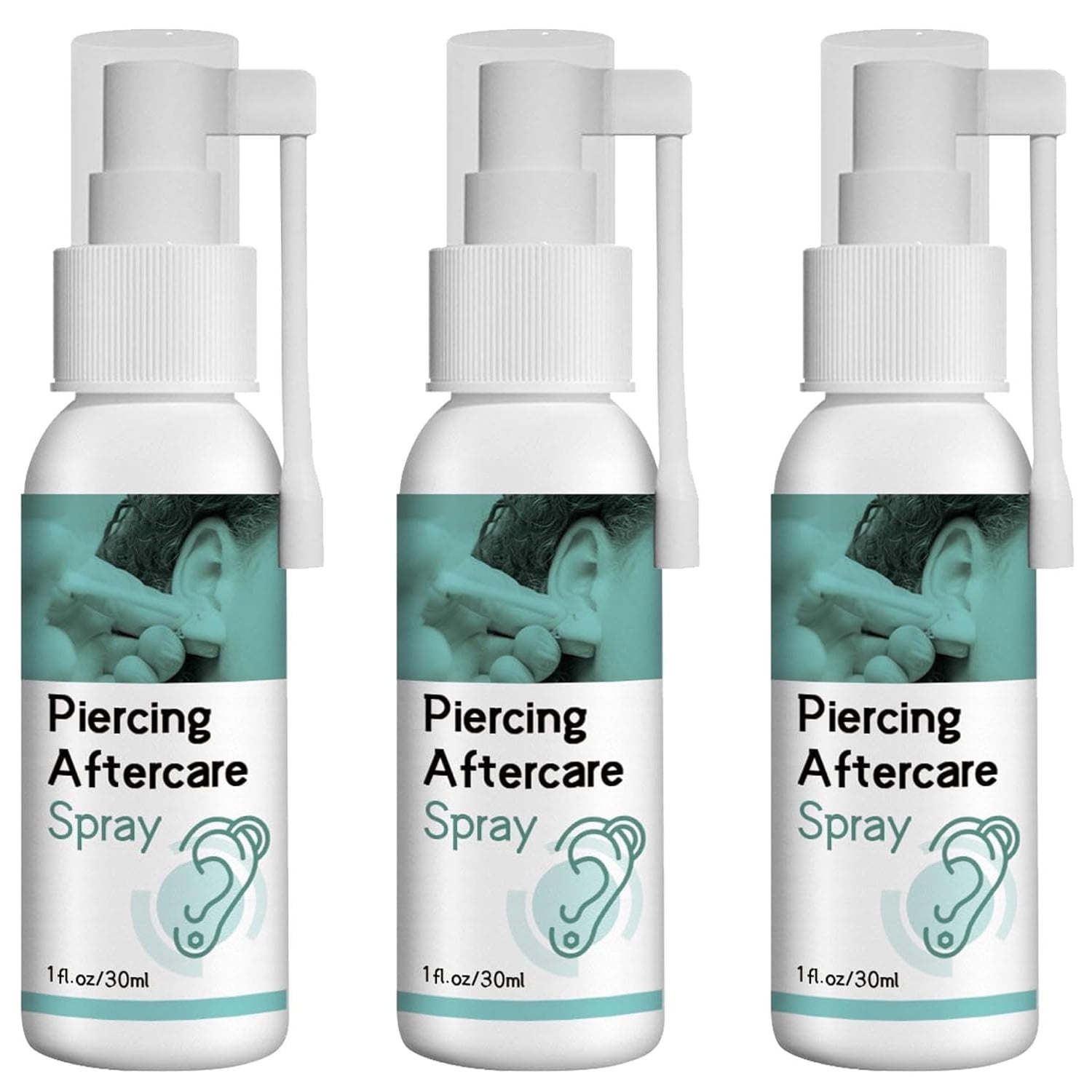 30ml Piercing Aftercare Spray Solution to Shrink Piercing Bumps ...