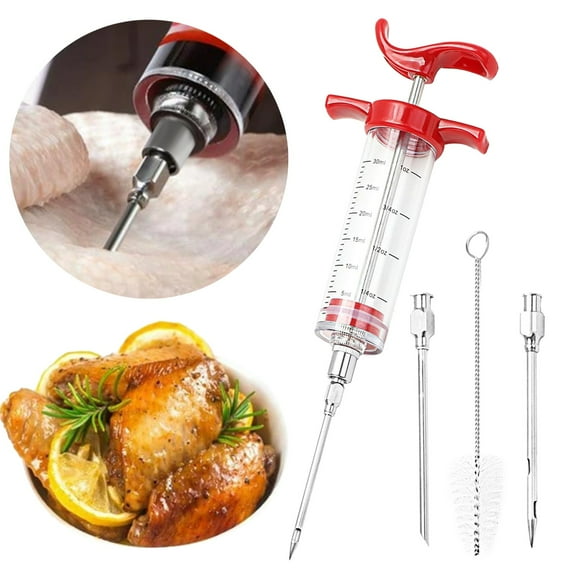 30ml Plastic Turkey Injector, Meat Injector Turkey Injector Syringe ...