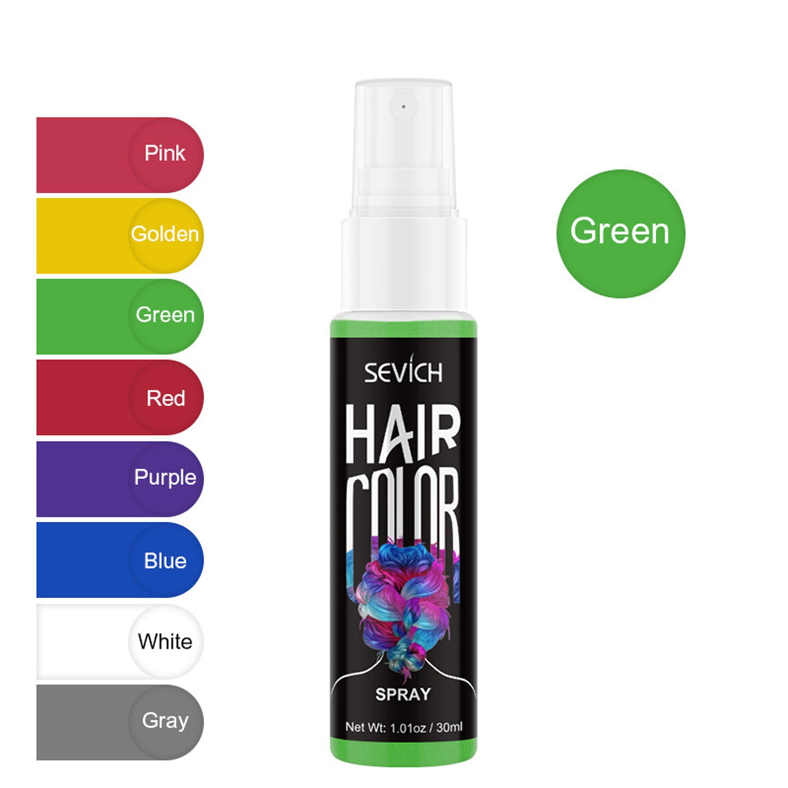30ml Temporary Hair Color Spray Timesave DIY Hair Color Spray, Hair ...