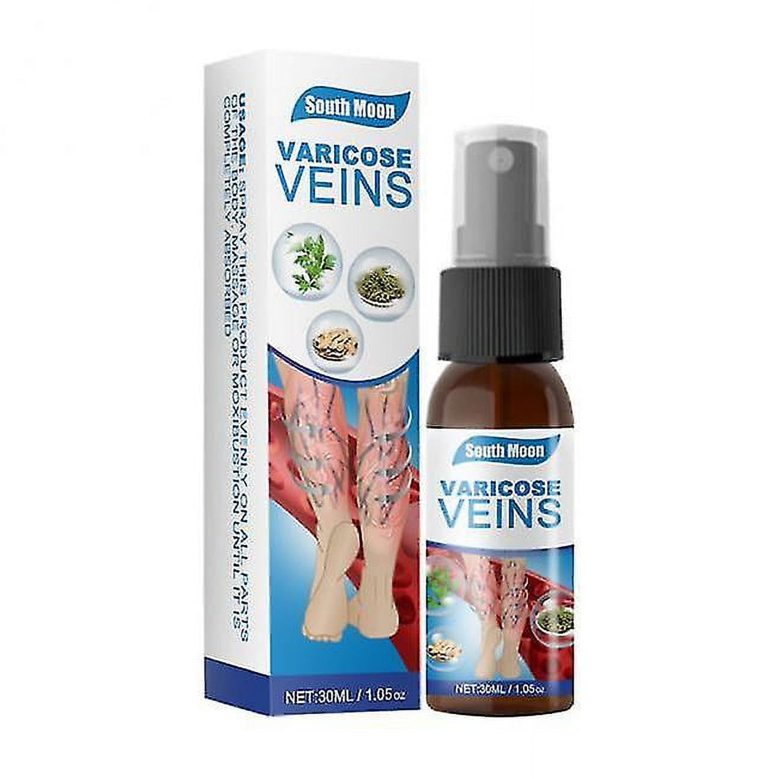 30ml Varicose Vein Treatment Spray Relief Phlebitis Angiitis Remedy ...