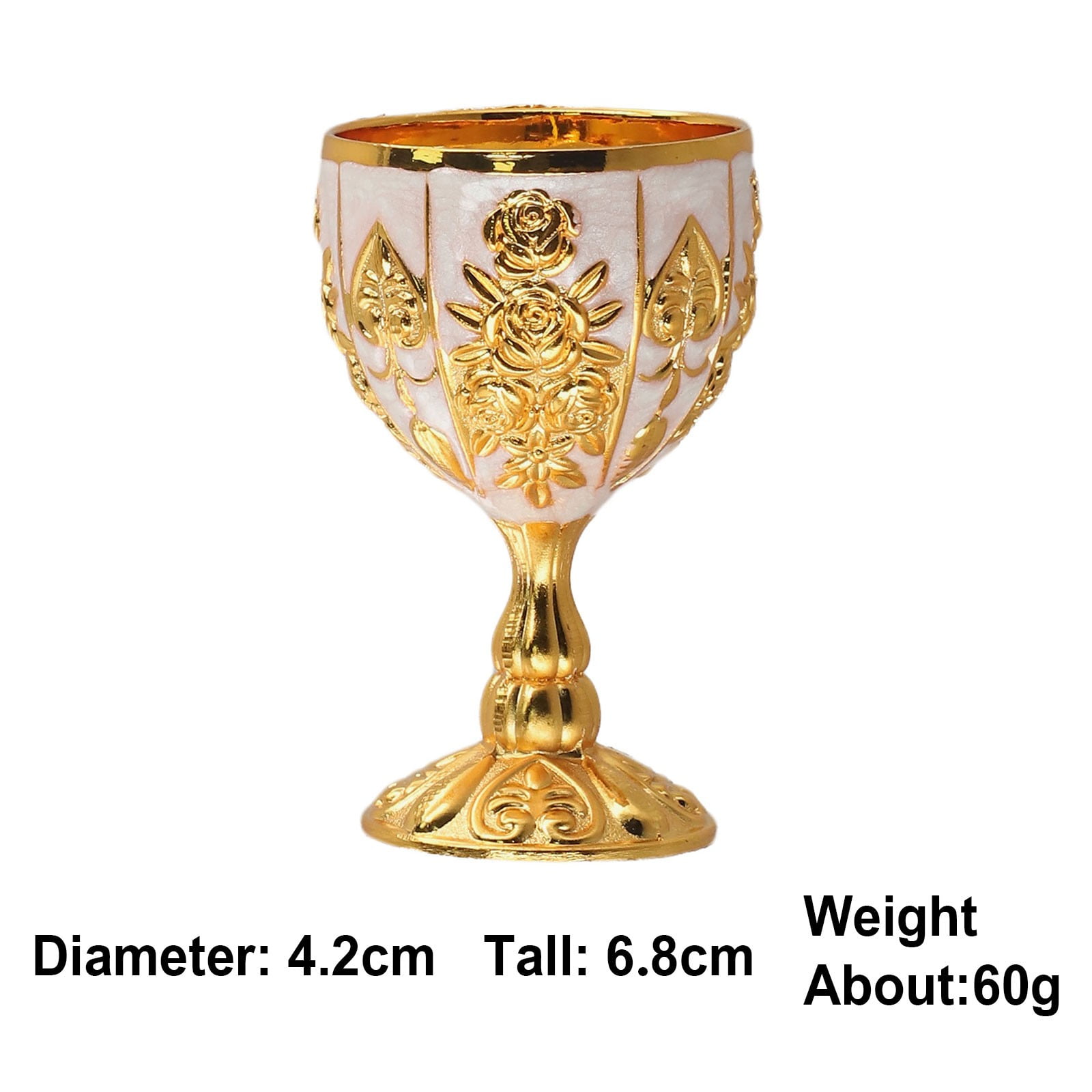 30ml Vintage Metal Wine Cup for Retro Champagne and Whisky Lovers ...