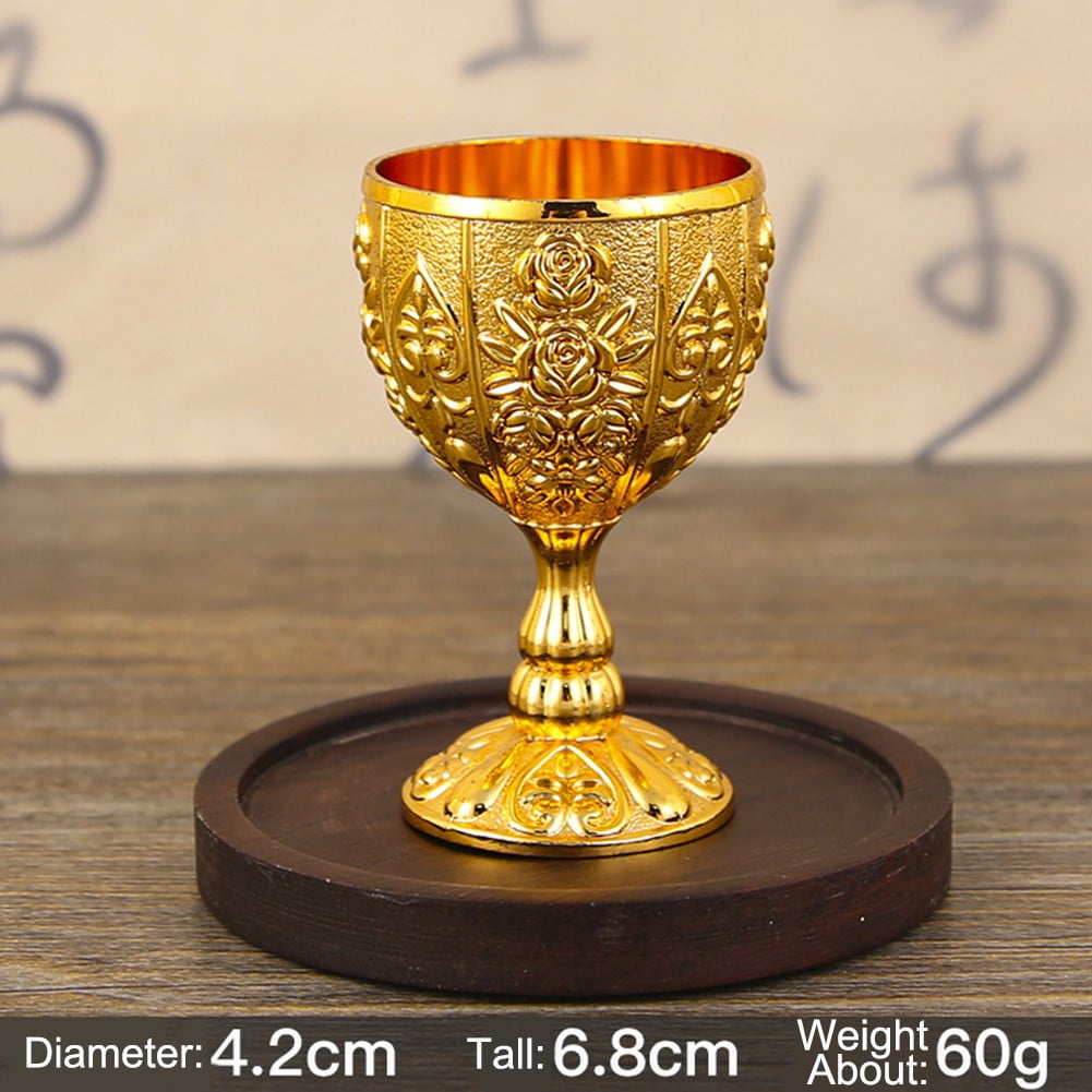 30ml Vintage Wine Cup High-quality Metal Wine Cup Retro Wine Champagne ...