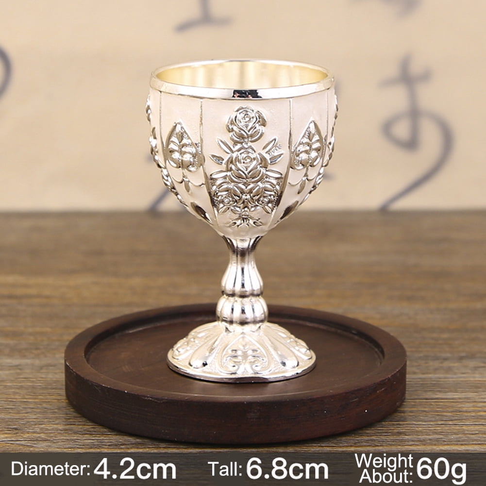 30ml Vintage Wine Cup High-quality Metal Wine Cup Retro Wine Champagne ...