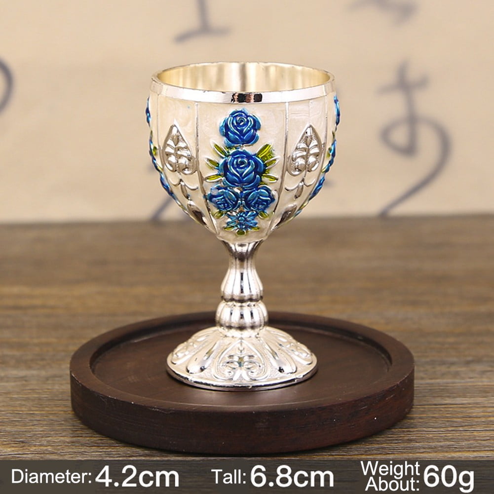 30ml Vintage Wine Cup High-quality Metal Wine Cup Retro Wine Champagne ...