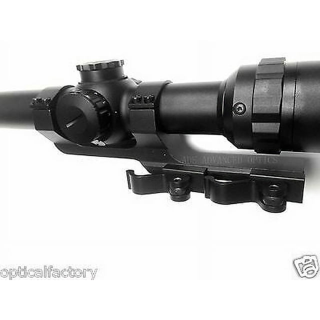30mm 1"Flat Top QD Scope Mount w/ Quick Release/Detach Cam Locks ...
