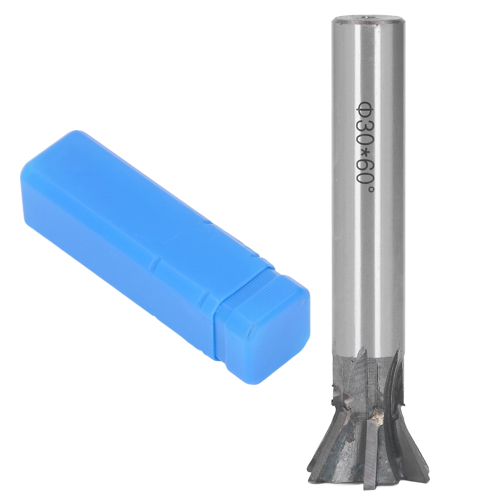 30mm 60 Degree Dovetail Cutter 6 Flute Carbide Slotting Milling Cutter ...