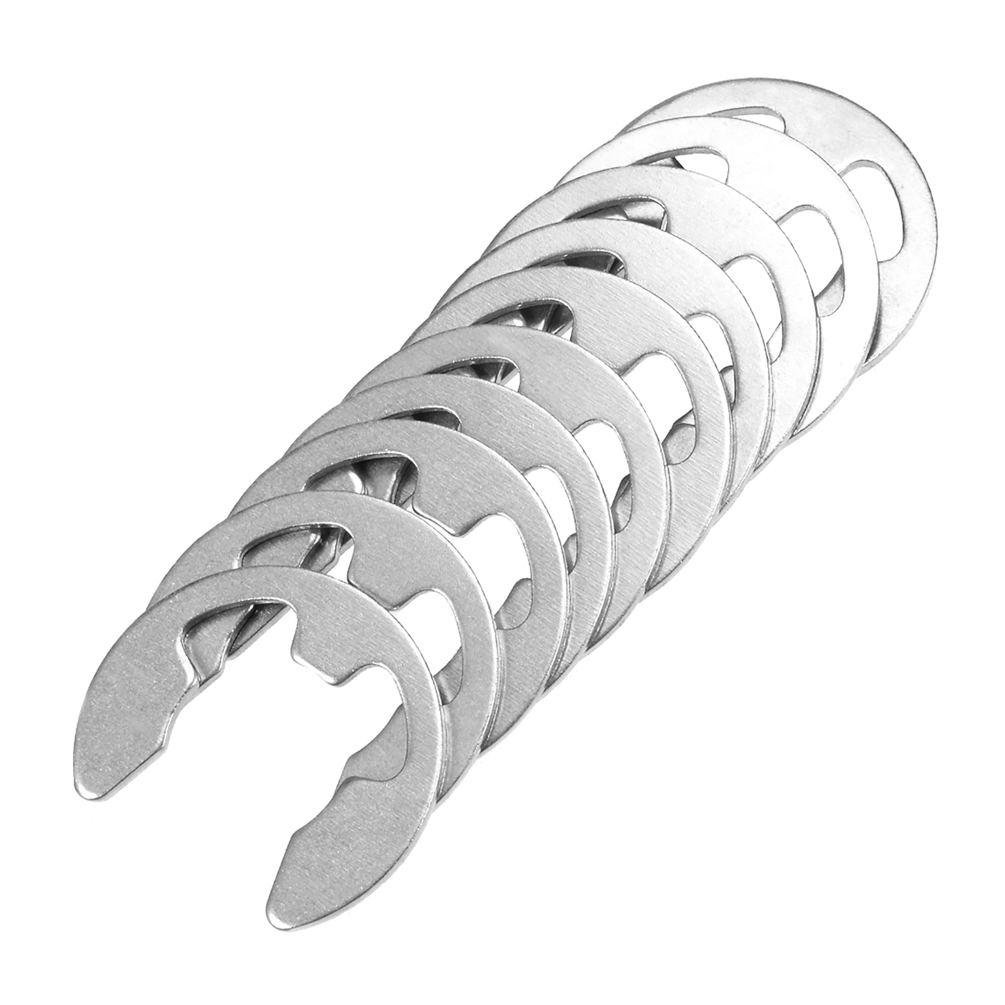 30mm External Circlips Retaining Snap Rings 304 Stainless Steel 10pcs ...