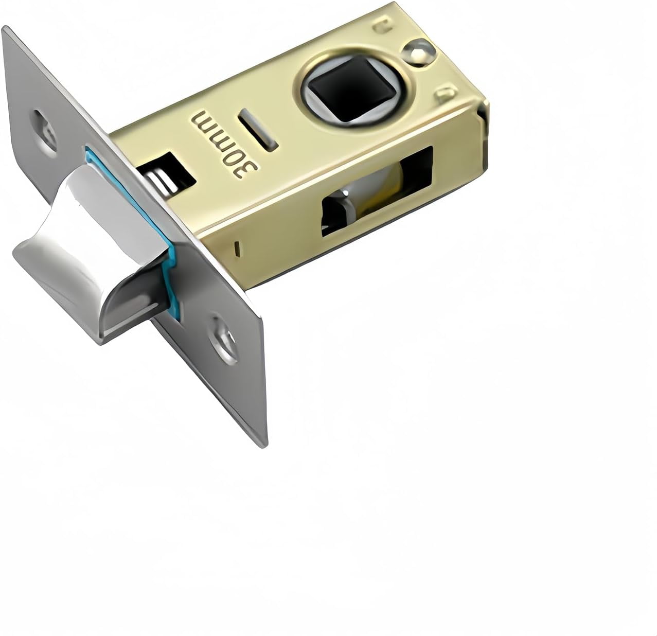 30mm Flat Tubular Mortice Latch Stainless Steel Door Latch Sprung Lever ...