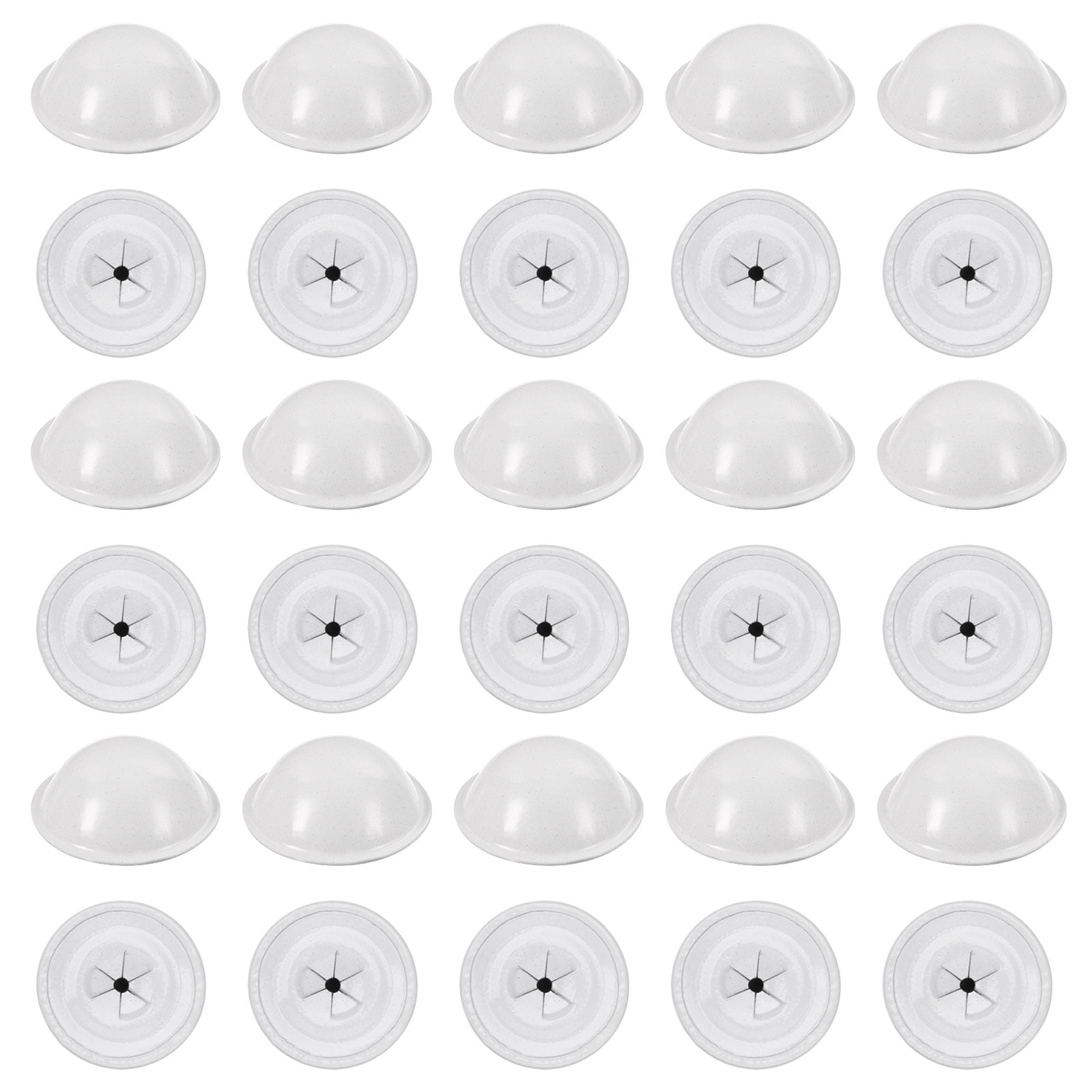 30mm Insulation Dome Caps, 30pcs Insulation Cap Washers Galvanized Iron ...