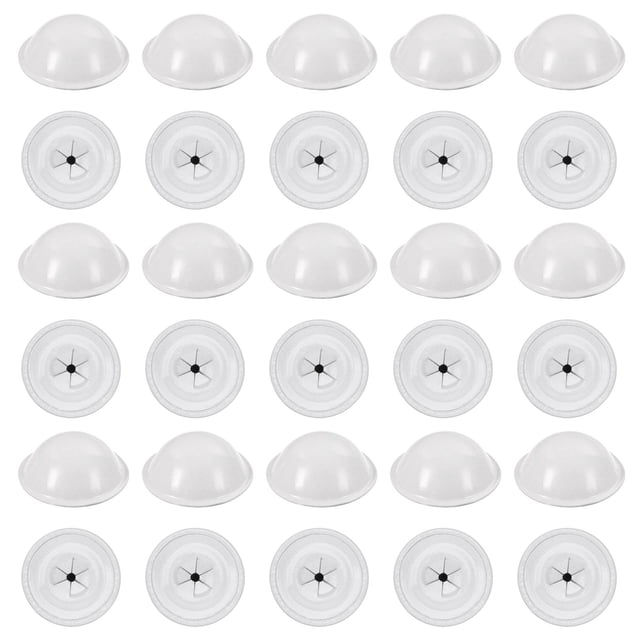 30mm Insulation Dome Caps, 50pcs Insulation Cap Washers Galvanized Iron ...