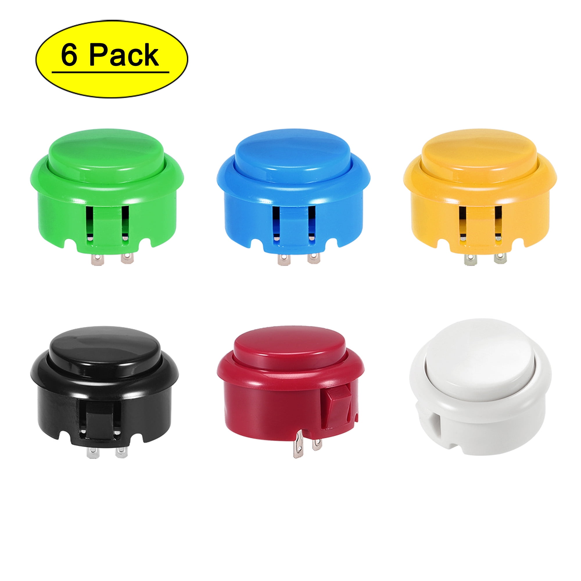 30mm Mounting Hole Momentary Game Push Button Switch for Arcade Video ...