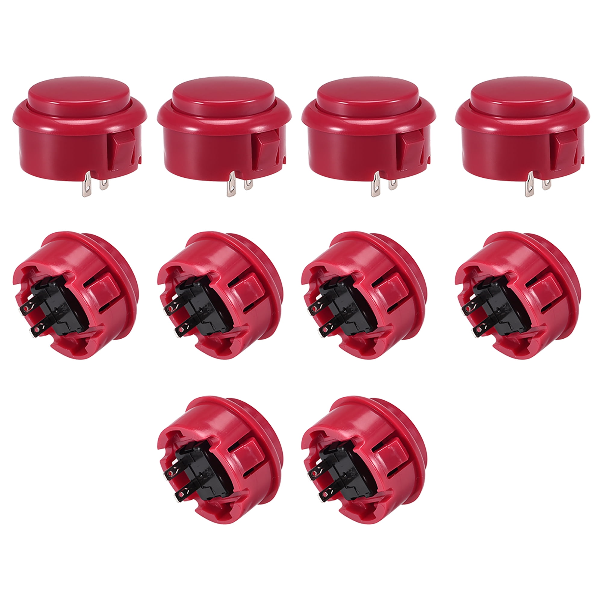 30mm Mounting Hole Momentary Game Push Button Switch for Arcade Video ...