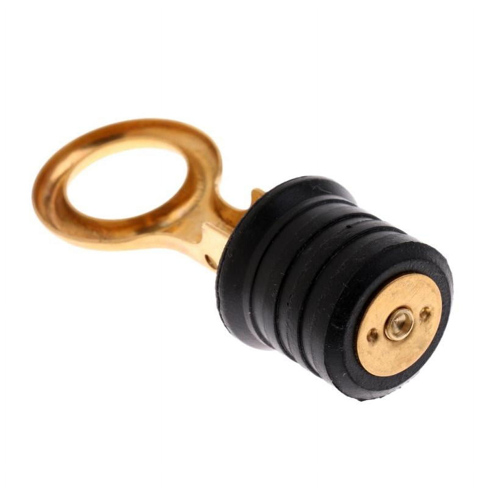 30mm Outer Diameter Rubber Brass Style Boat Hull Drain Plug - Walmart.com