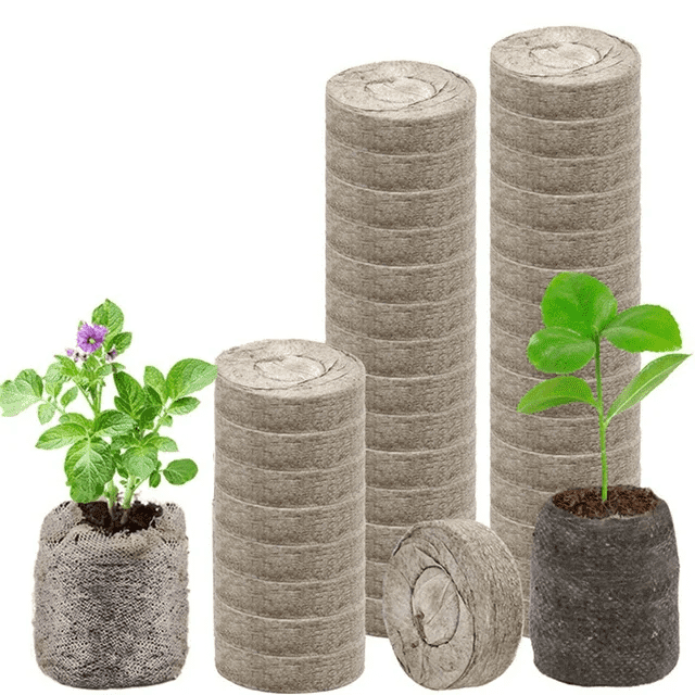 30mm Seed Starter Peat Pellets Pods for Seedlings- Compressed Seed ...