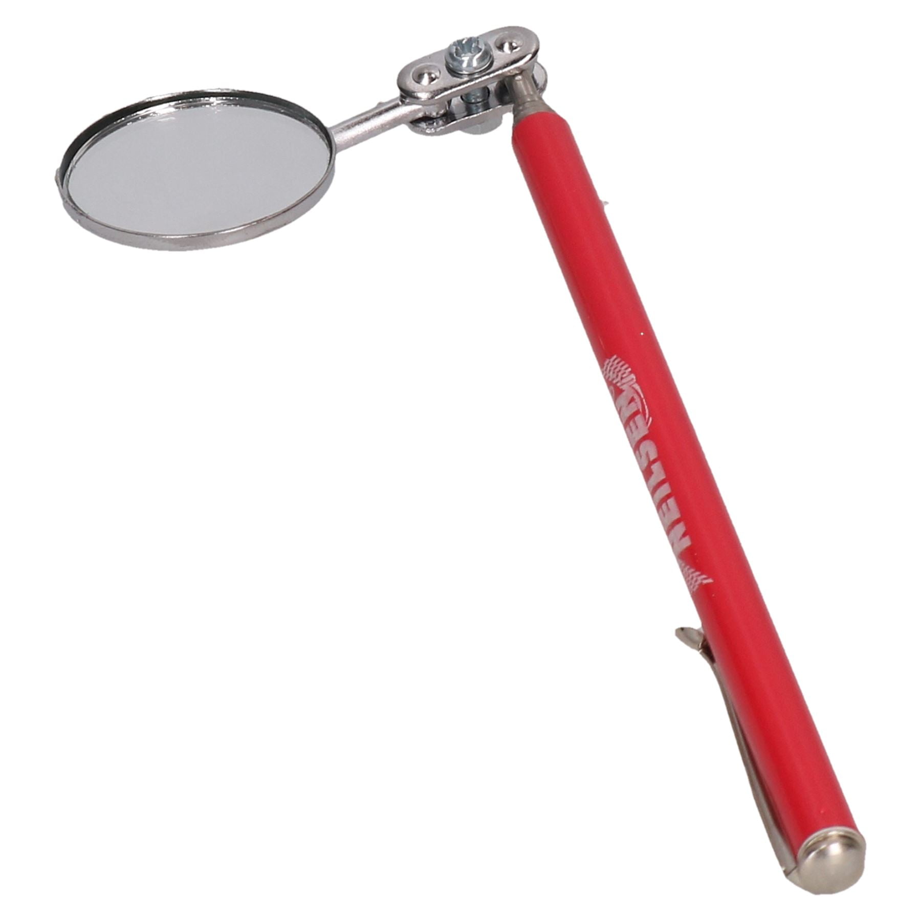 30mm Telescopic Extendable Inspection Mirror 190mm - 605mm Non Slip ...