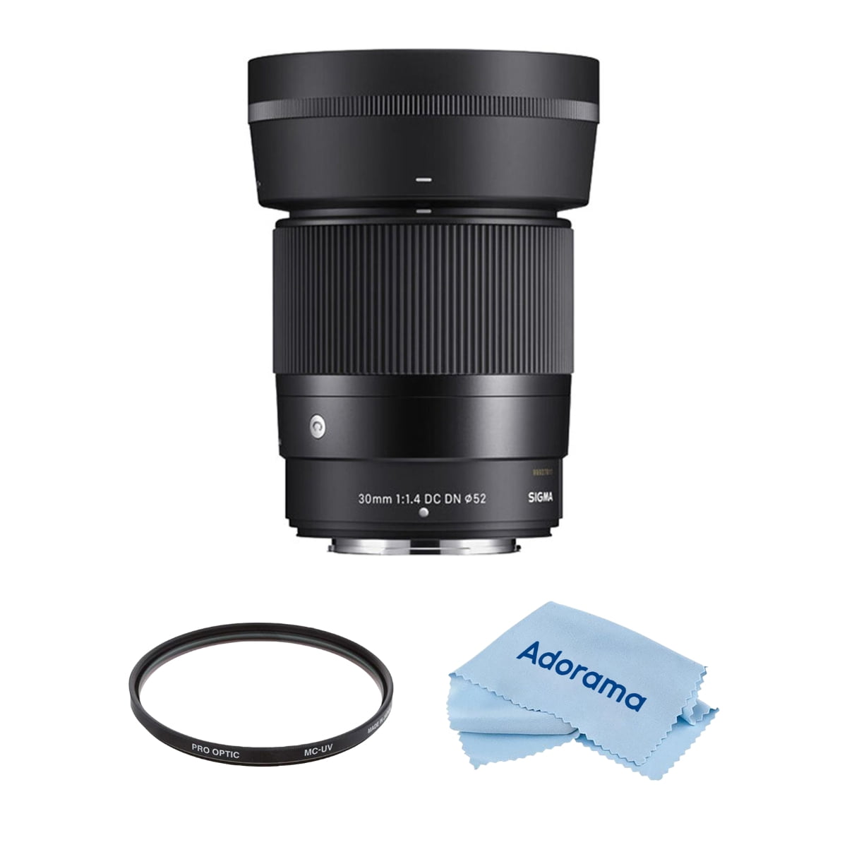 Sigma 30mm f/1.4 DC DN Contemporary Lens for Nikon Z Bundle Sigma 30mm f/1.4 DC DN Contemporary Lens for Nikon Z Bundle