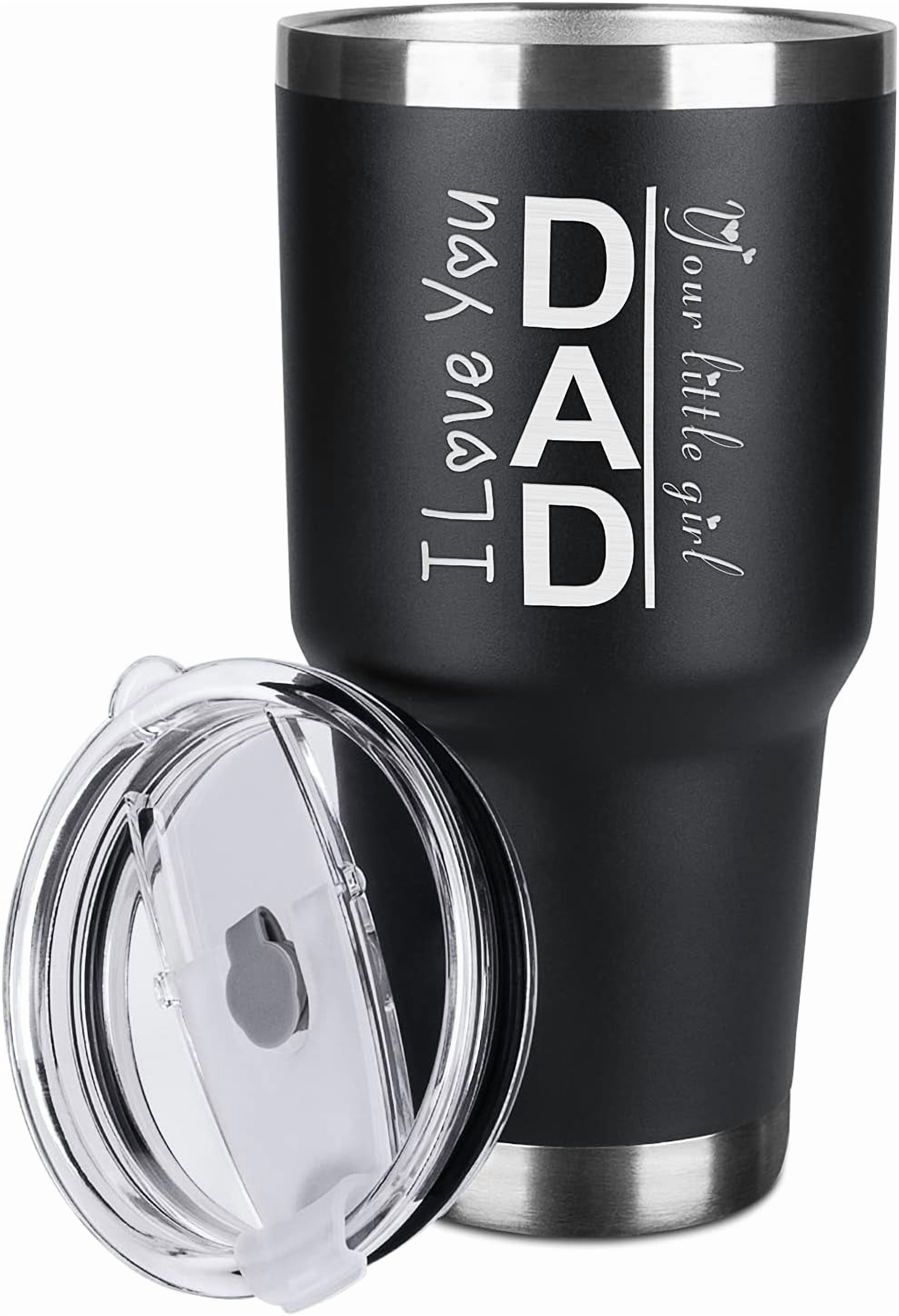 30oz Dad Coffee Tumbler From Daughter for Fathers Day Birthday ...