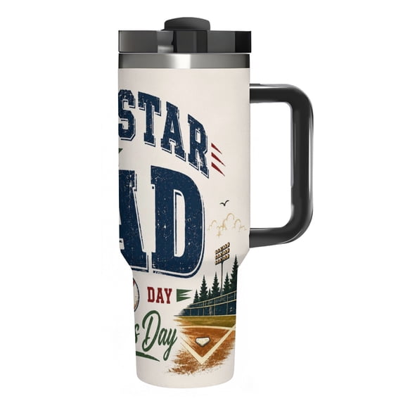 30oz Insulated Tumbler Cup,Game Day Dad Baseball Legend Edition ...