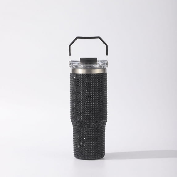 30oz Rhinestone-studded Double-walled Thickened 304 Stainless Steel ...