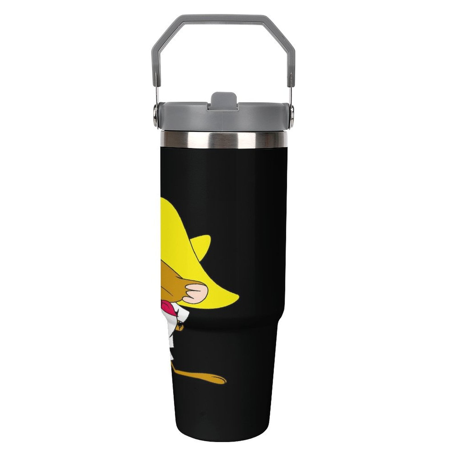 30oz Speedy Gon-Zale Tumbler with Top Handle and Straw Lid Stainless ...