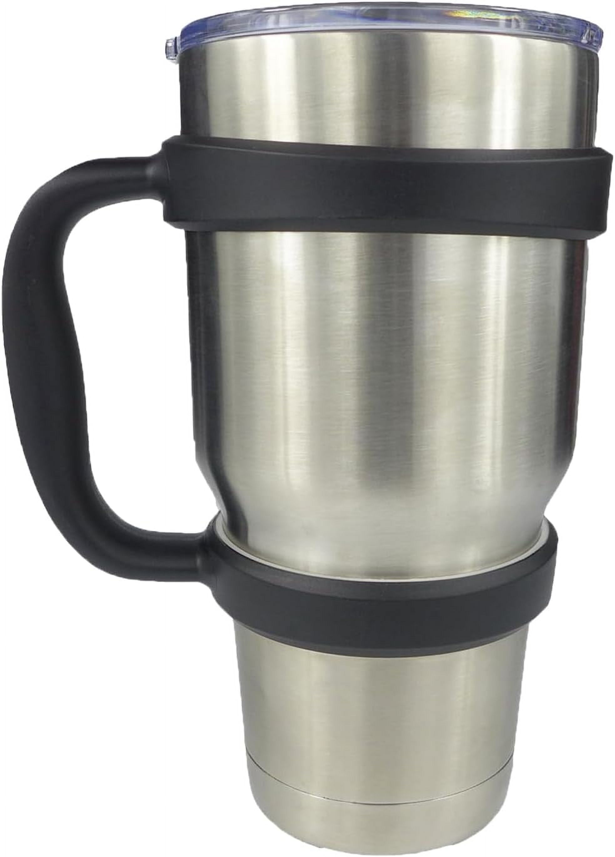 30oz Yeti Rambler Tumbler Cooler Cup Handle - Black Anti-Resistance ...