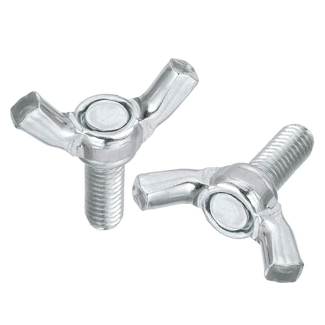 30pack M5x12mm Wing Butterfly Screws Bolts, Carbon Steel Butterfly ...