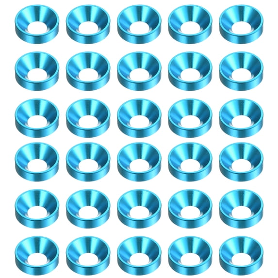 30packs Countersunk Washer M5 Anodized Aluminum Alloy Finishing Washers ...