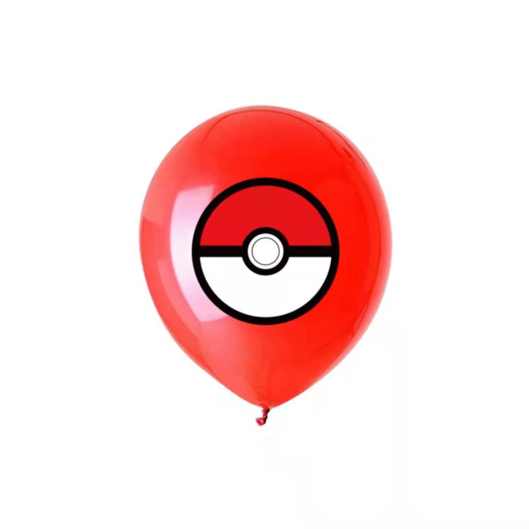 30pc 12" Pokemon Theme Pikachu Latex Birthday Party Balloons Pokemon ...