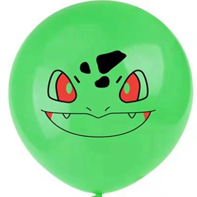 30pc 12" Pokemon Theme Pikachu Latex Birthday Party Balloons Pokemon ...