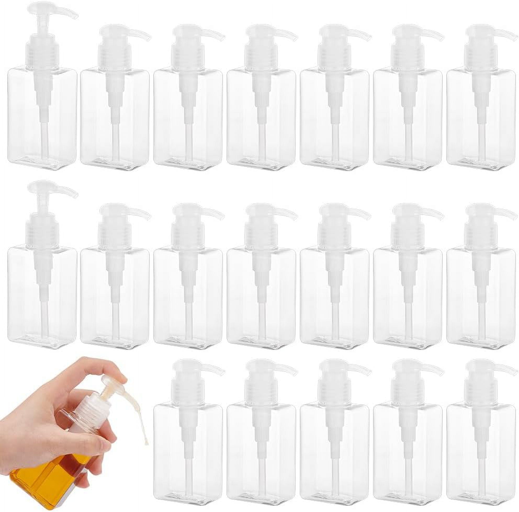 30pc 30Pcs Plastic Pump Press Bottles 100ml/3.38oz Small Dispenser ...