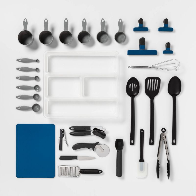 30pc Kitchen Utensil Set - Room Essentials ™ : Stainless Steel Cooking ...