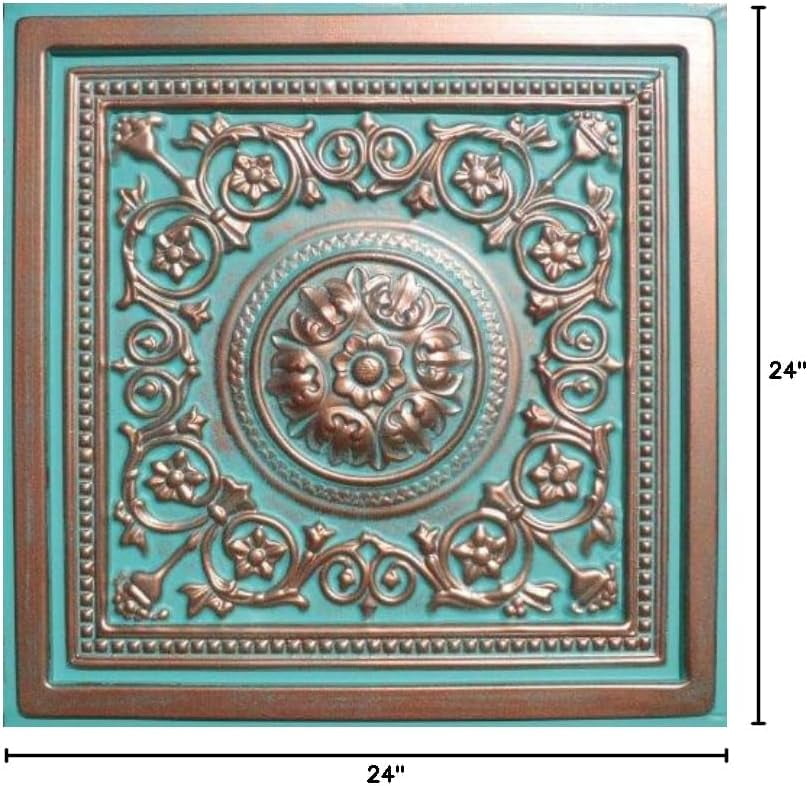 30pc of Majesty Copper/ (24"x24" PVC 20 mil) Ceiling Tiles - Covers ...
