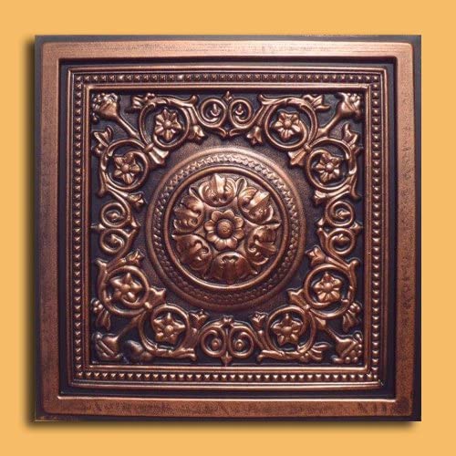 30pc of Majesty Copper/Black (24"x24" PVC 20 mil) Ceiling Tiles ...