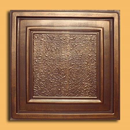 30pc of Zeta Copper/Brown (24"x24" PVC 20 mil) Ceiling Tiles - Covers ...