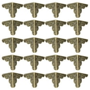 4PCS Wooden DIY Decor Solid Wooden Carved Corner Furniture Home ...