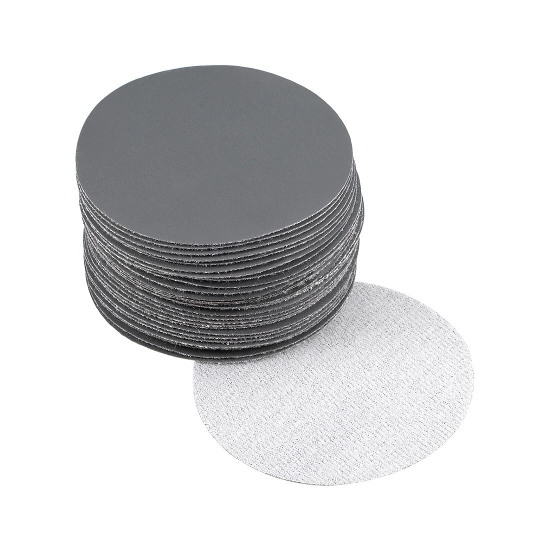 30pcs 3 inch Wet Dry Discs 1500 Grit Hook and Loop Sanding Disc Silicon ...