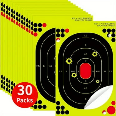 .30-06 Outdoors Vertical 3 Spot Paper Target 100ct - Walmart.com