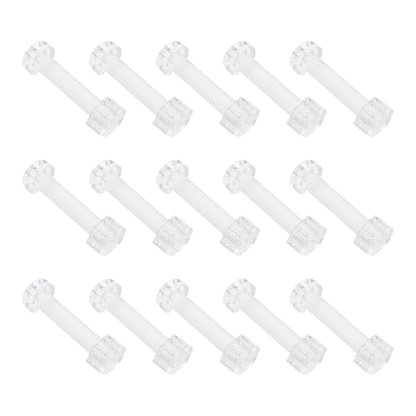 30pcs Acrylic Screws Professional Bolt Screw Nut Kit Acrylic ...