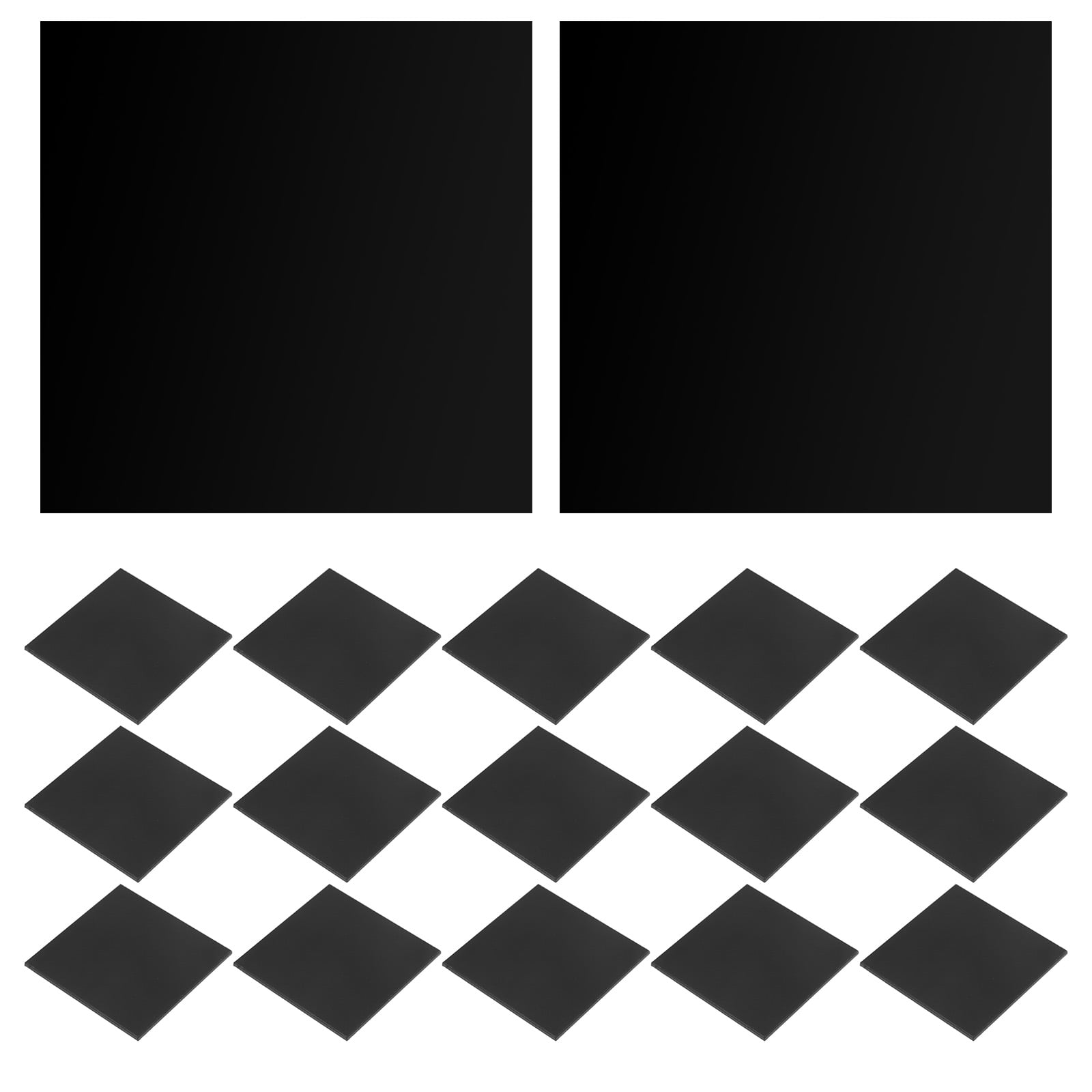 HOOWIFFY DIY Acrylic Sheets Black Crafting Materials for Creative ...
