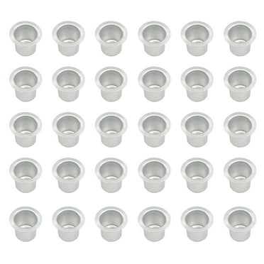 Walmart Disposable Aluminum Taper Candle Holders-Heavy Duty Metallic ...