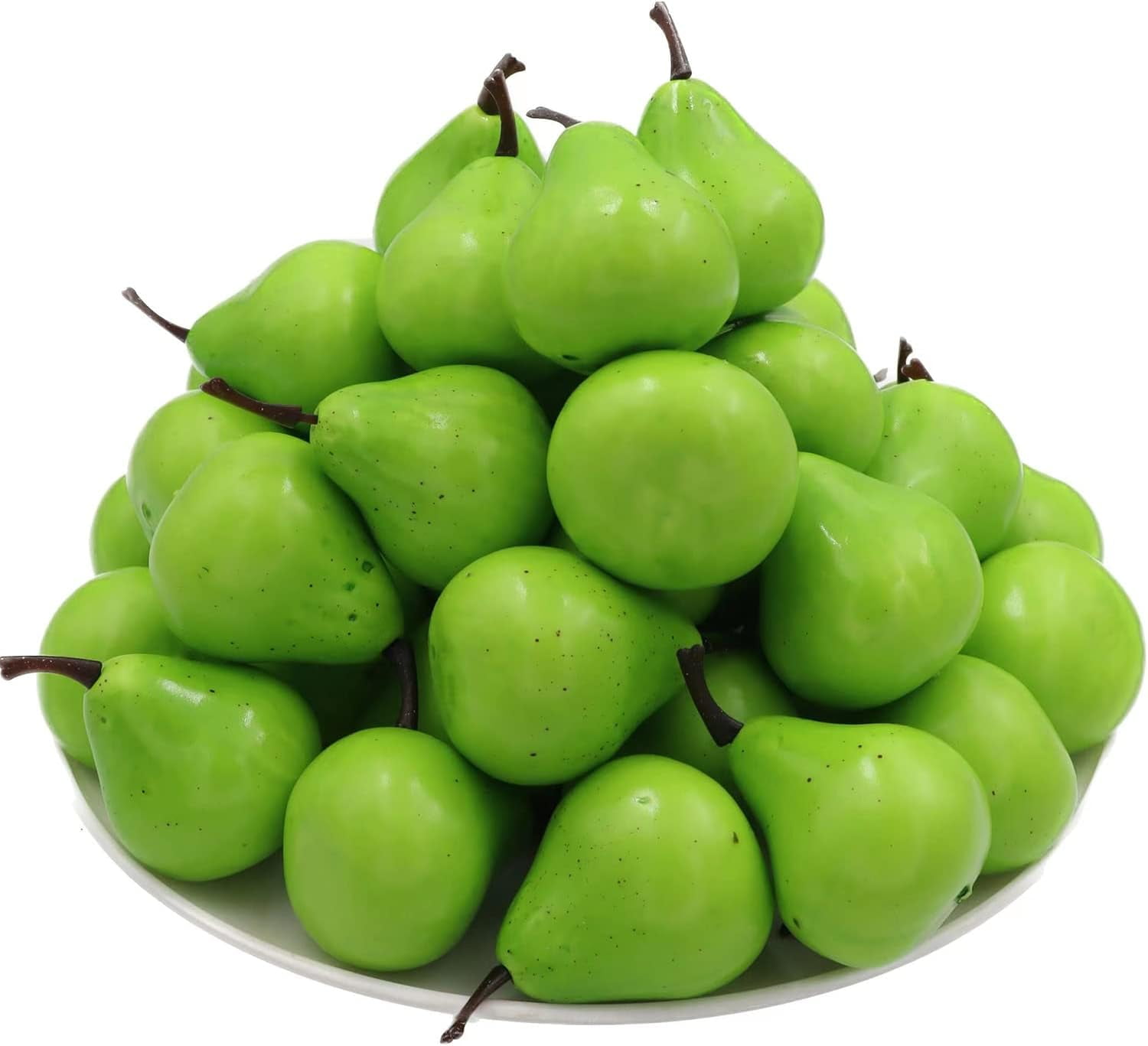 30pcs Artificial Red Apples Fake Fruit Home Kitchen Party Decoration ...